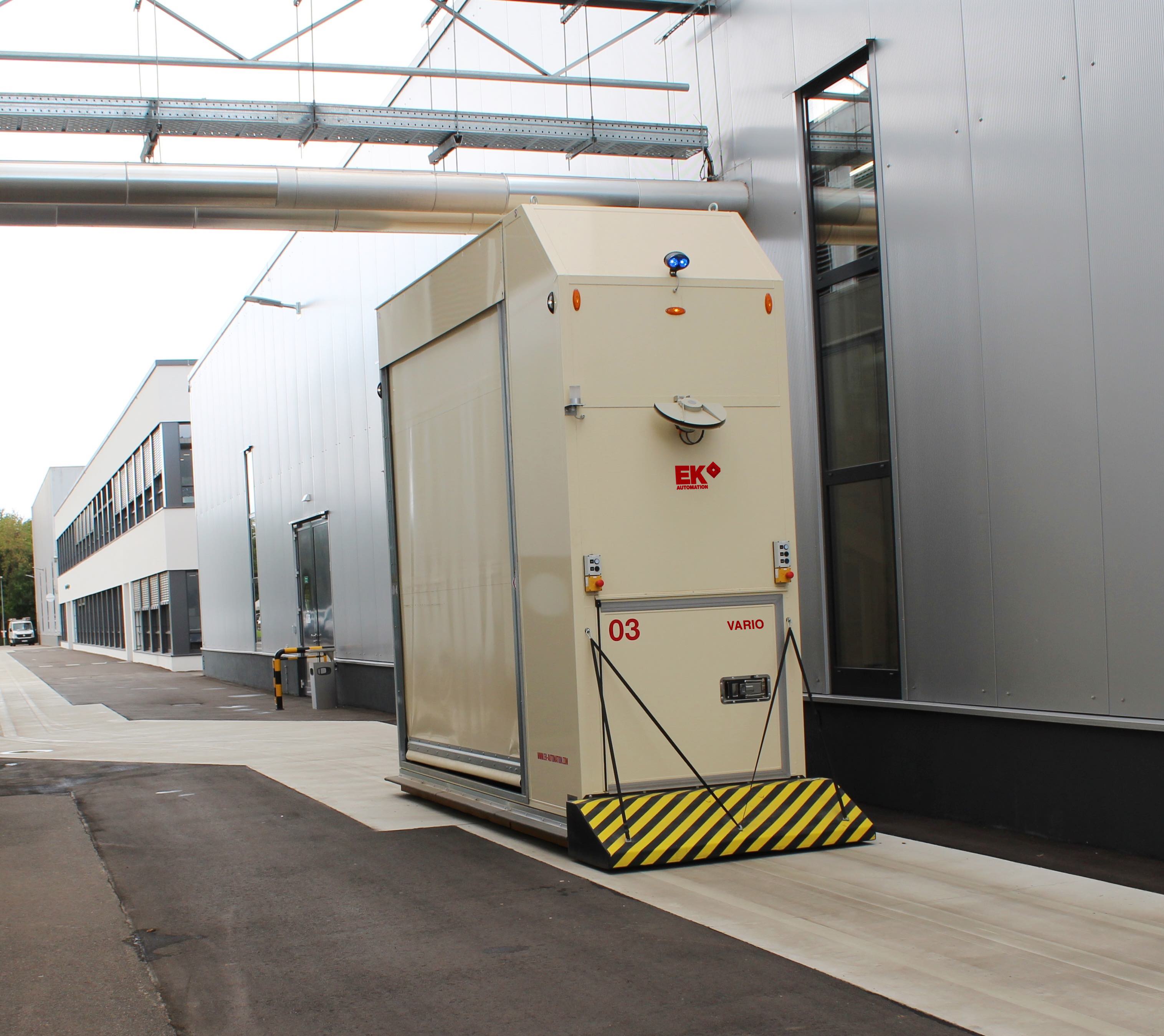 Transport Robotics for Industrial Outdoor Applications