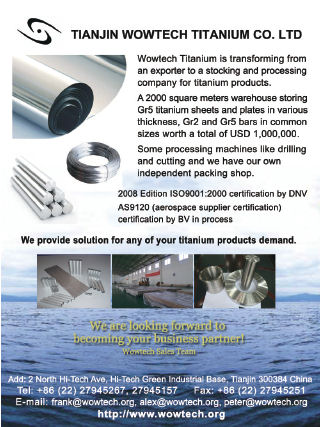 Titanium products