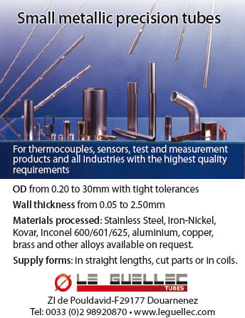 Small metallic precision tubes