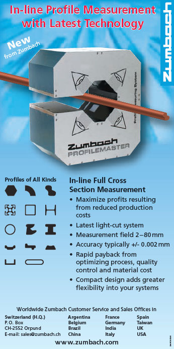 Profilemaster, In-line profile measurement