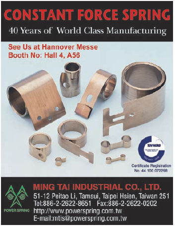 Constant force spring