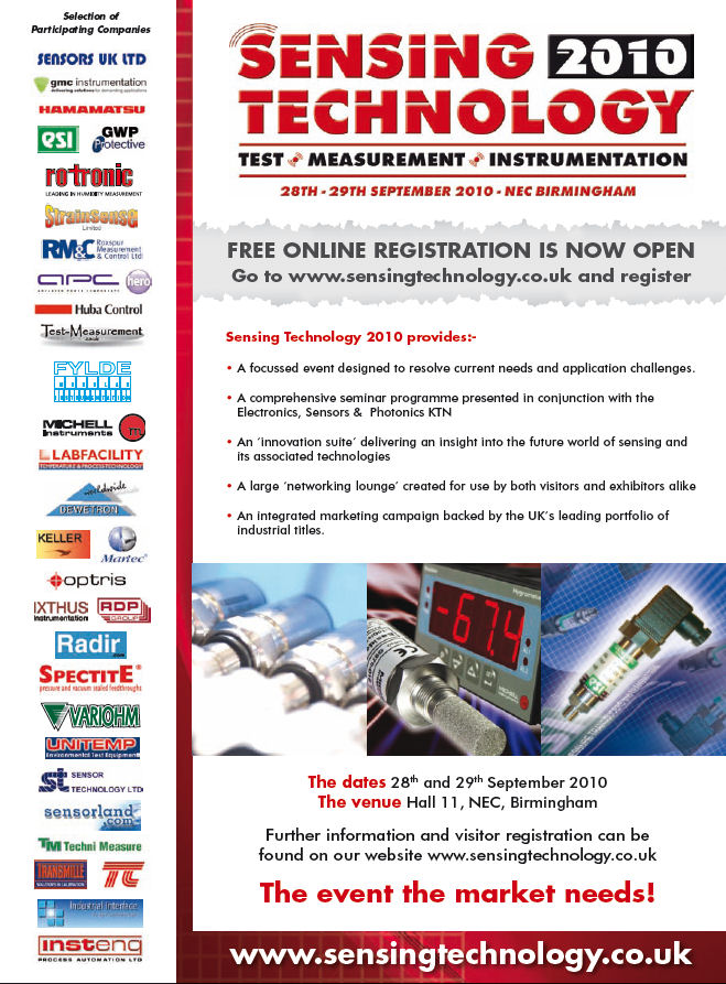 Sensing Technology 2010