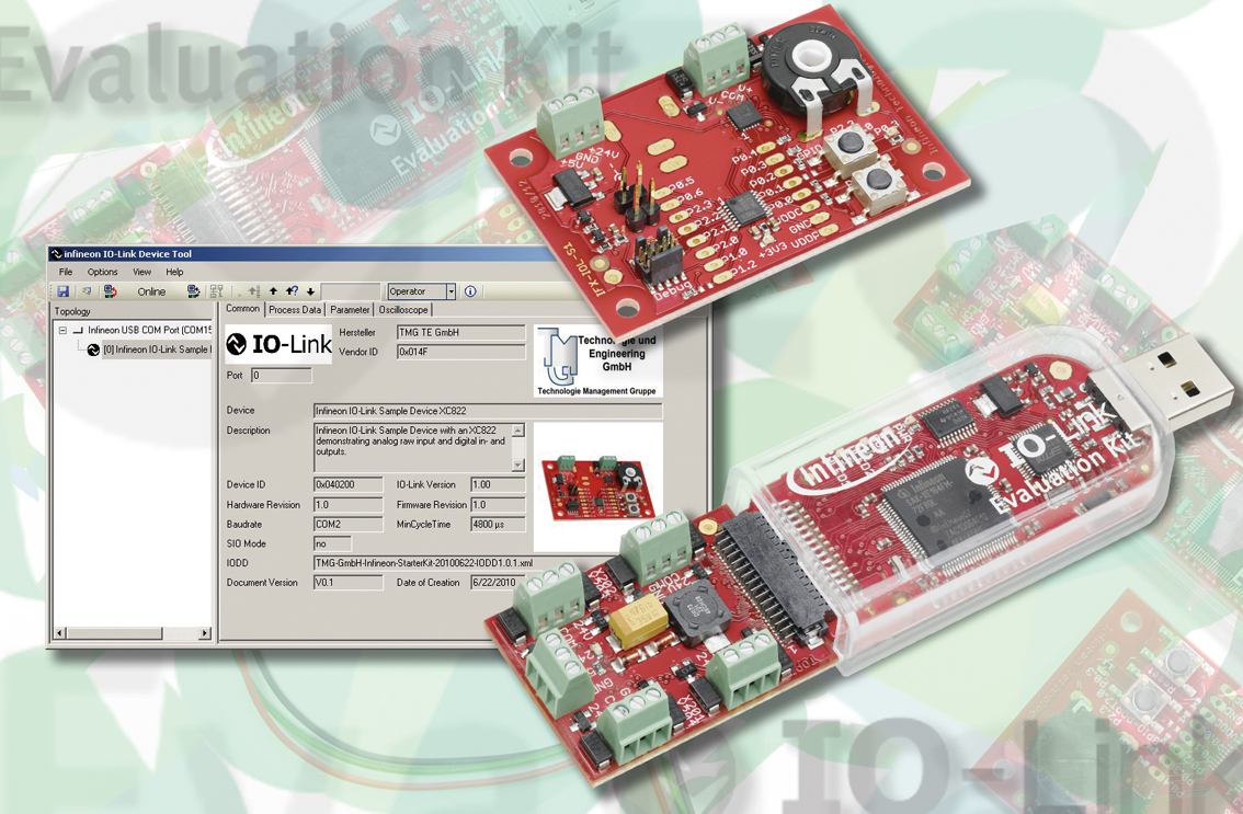 IO-Link Evaluation System
