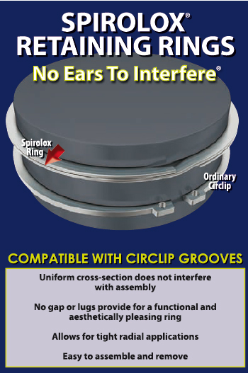 Spirolox retaining rings