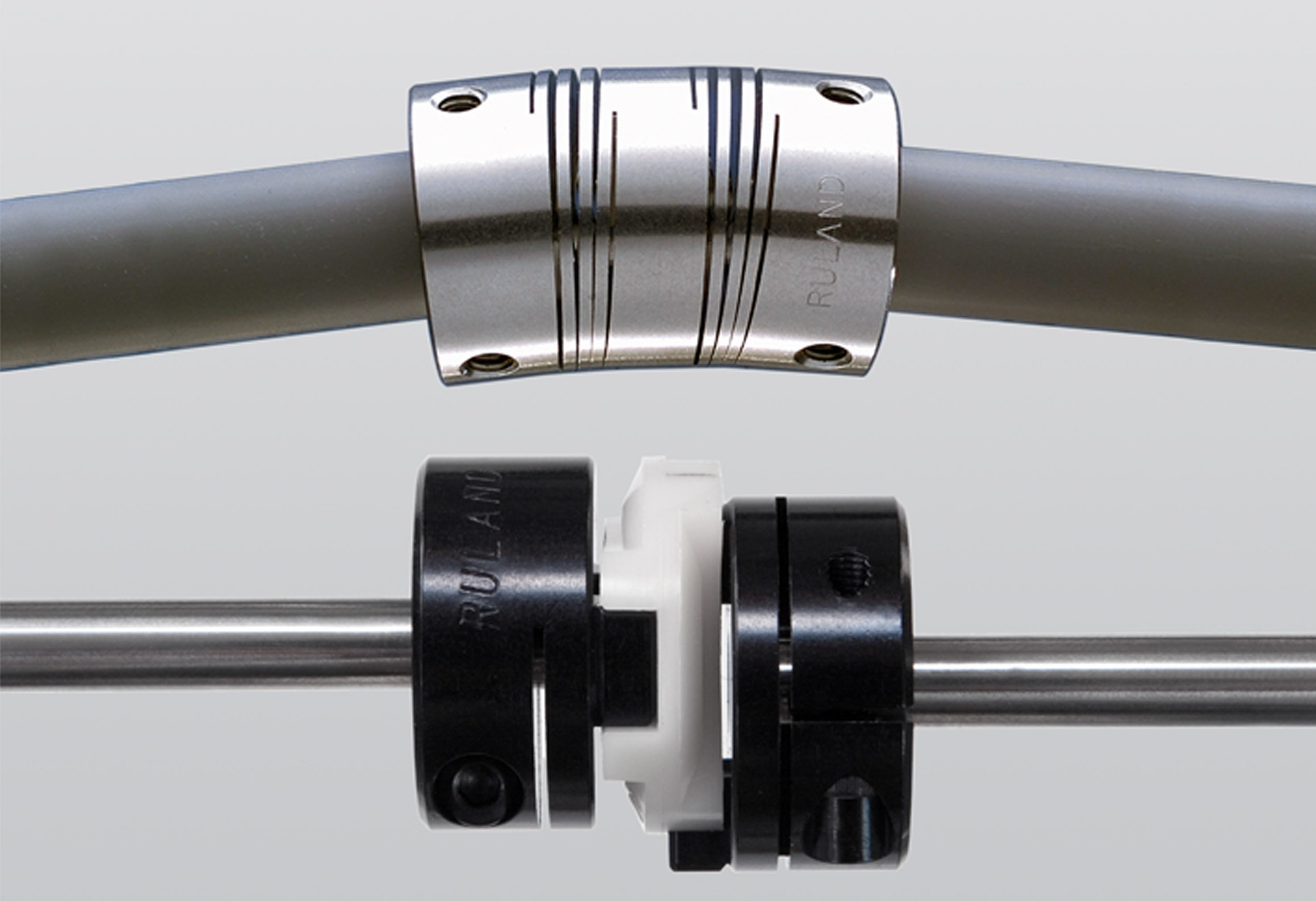 Sliding Shaft Couplings High Rigidity 8 Screws Steps #45 Steel Single