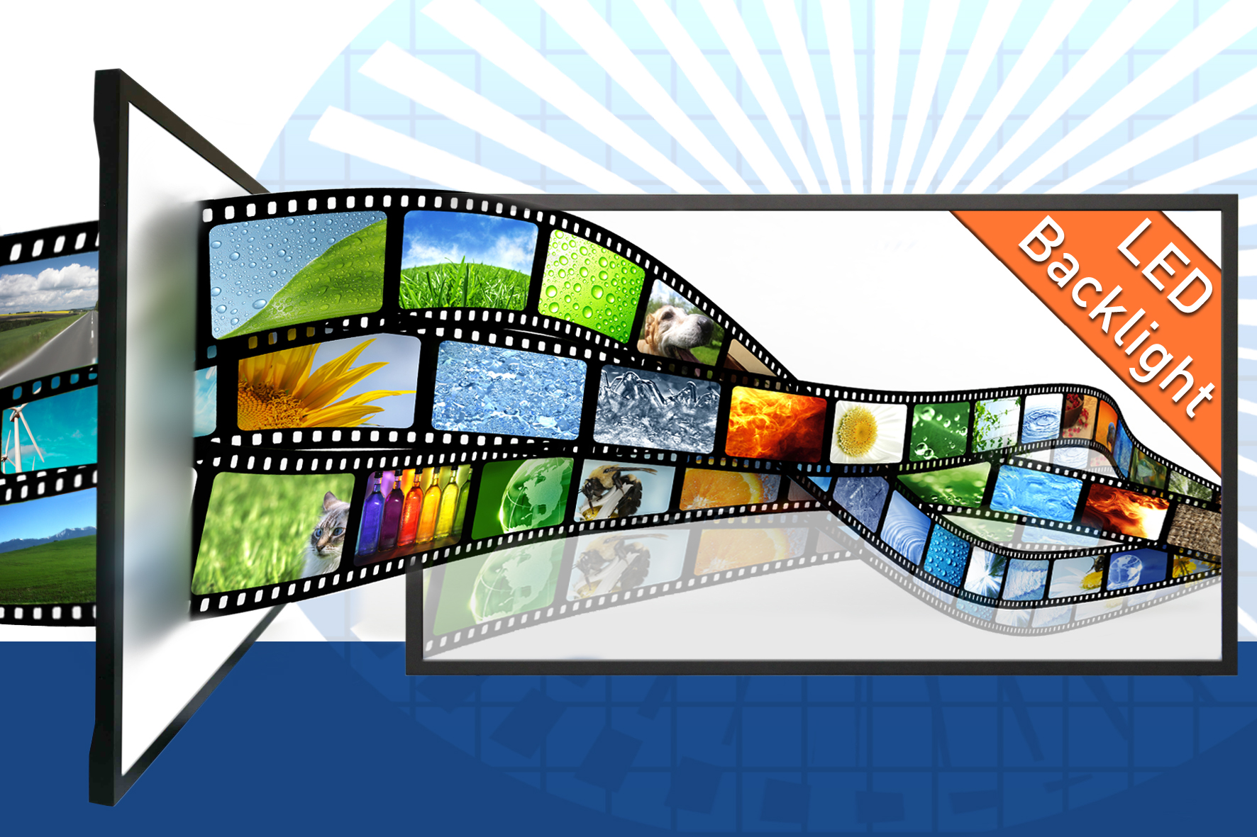 Slimline Public Displays