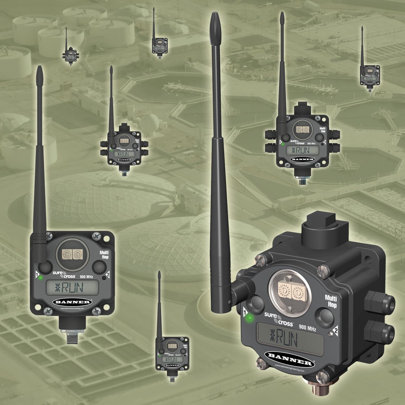 Multi-hop Data Radio