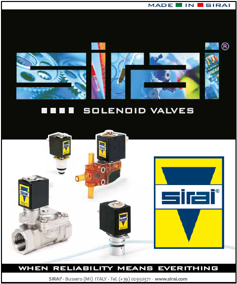 Sirai, solenoid valves