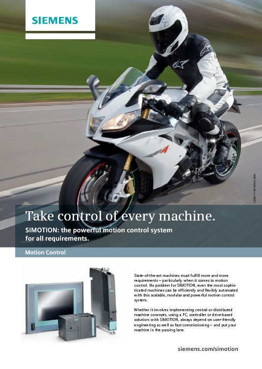 SIMOTION - motion control