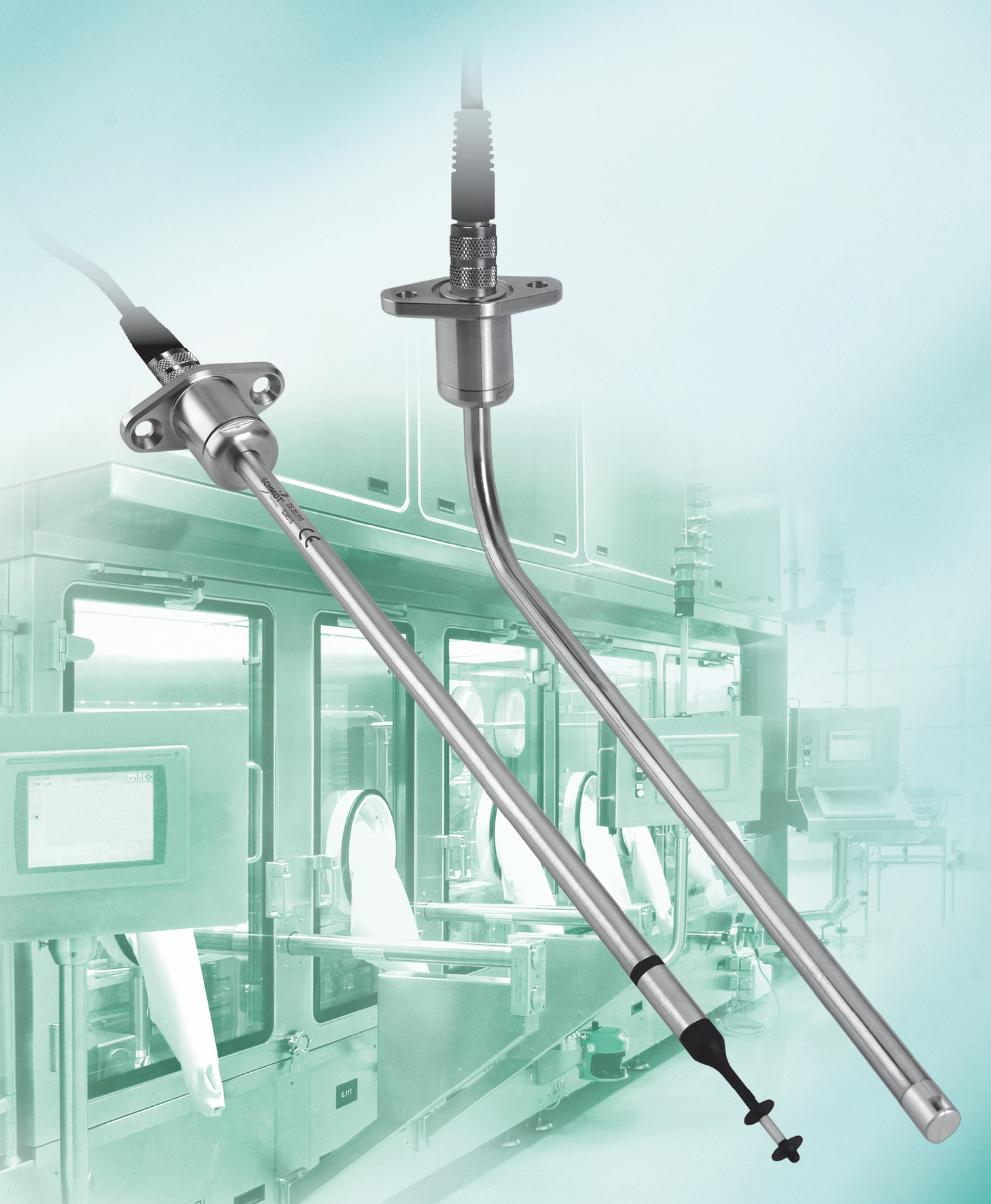 Vertical Adjustment Channel for Flow Sensors