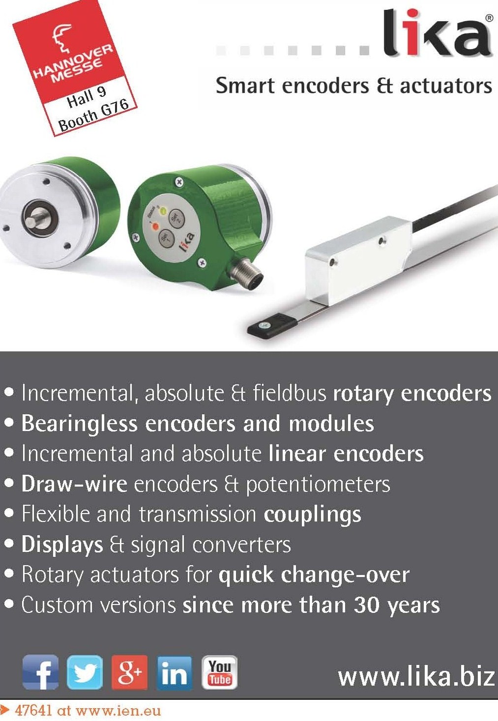 Smart Encoders and Actuators
