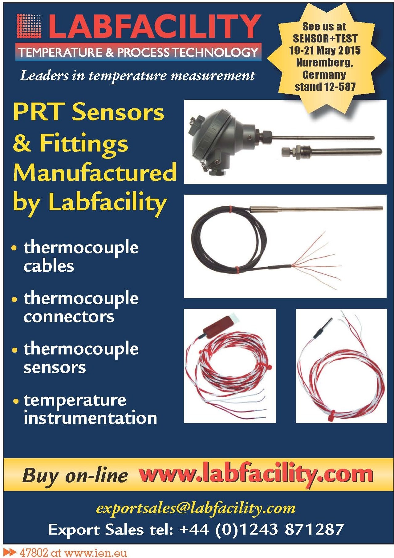 PRT Sensors & Fittings
