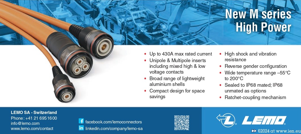 LEMO High Power Connectors M Series