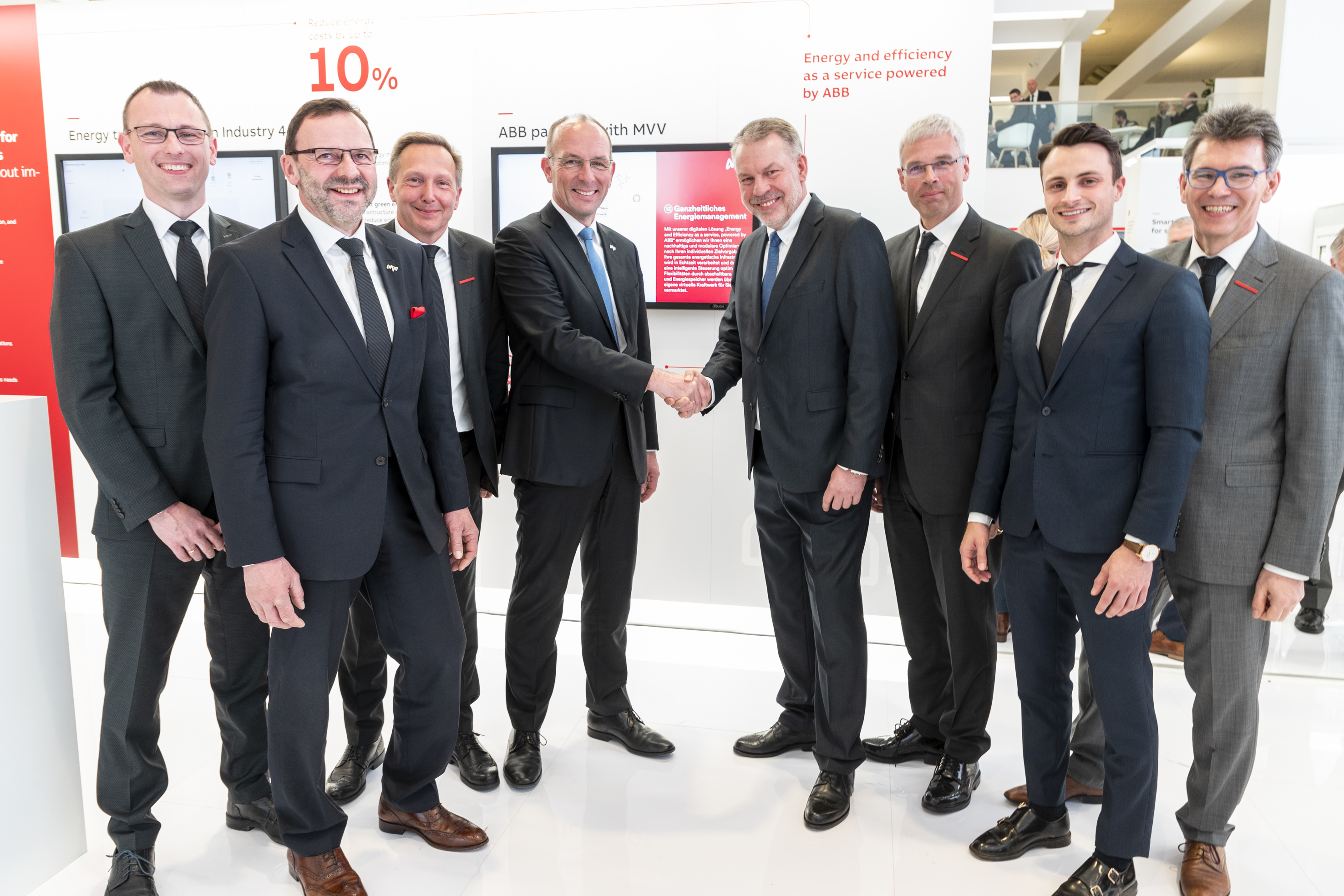 MVV Signed a Partnership Agreement with ABB at Hannover Messe 2019