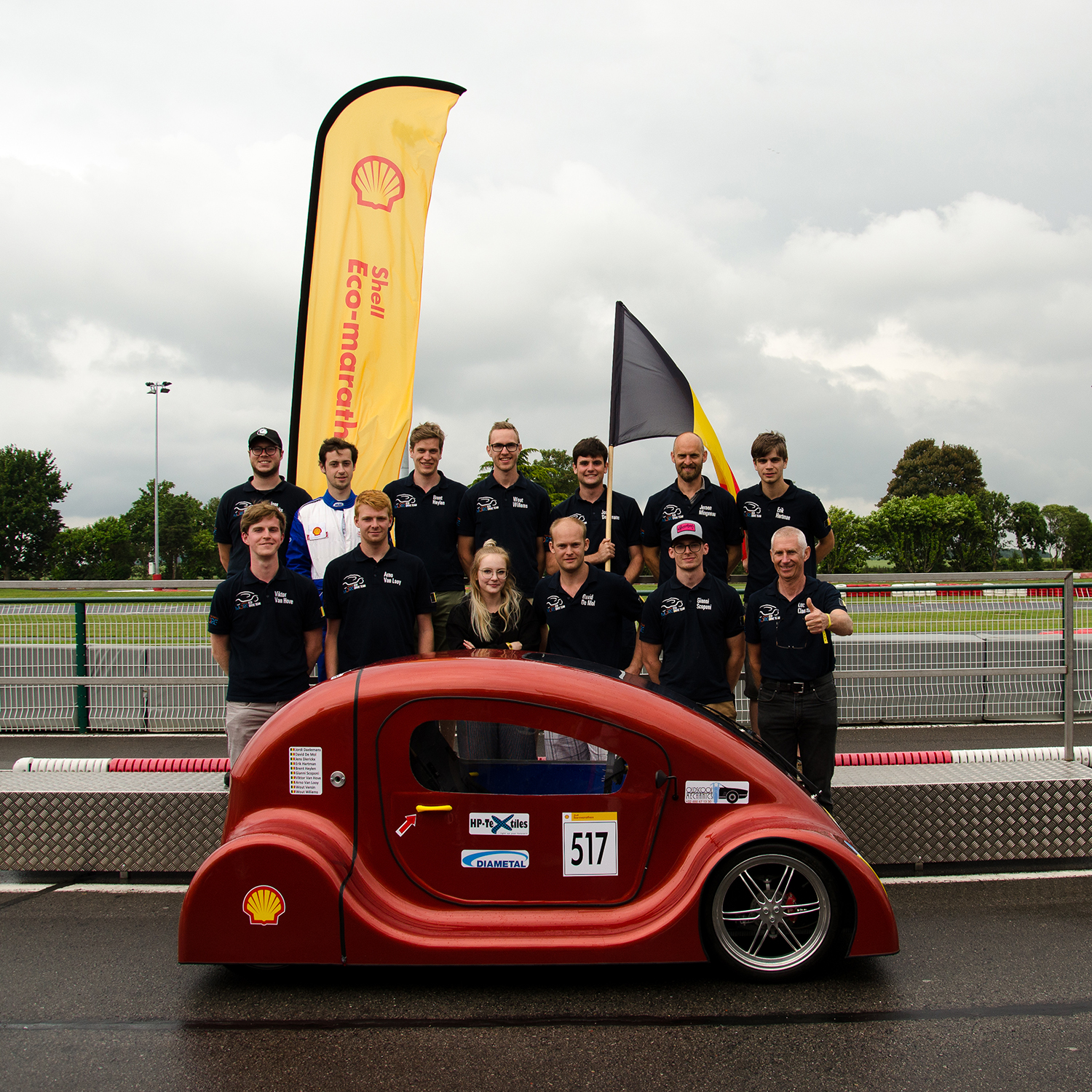 Warner Electric Sponsored Students for Shell Eco Marathon