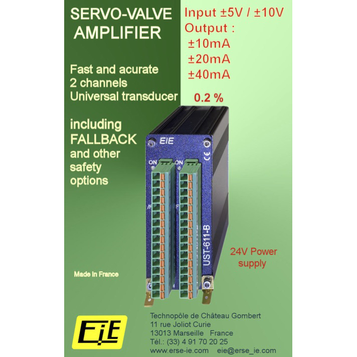 Accurate Servo-valve Amplifier