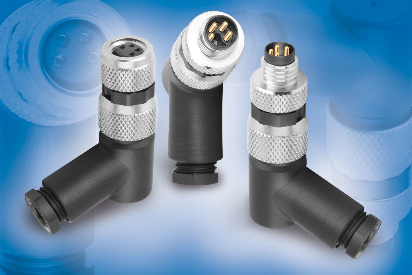 Angled M8 Connectors