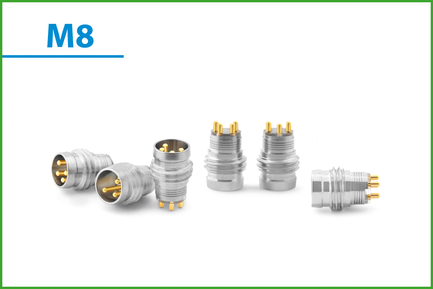 M8 Short Integrated Plug