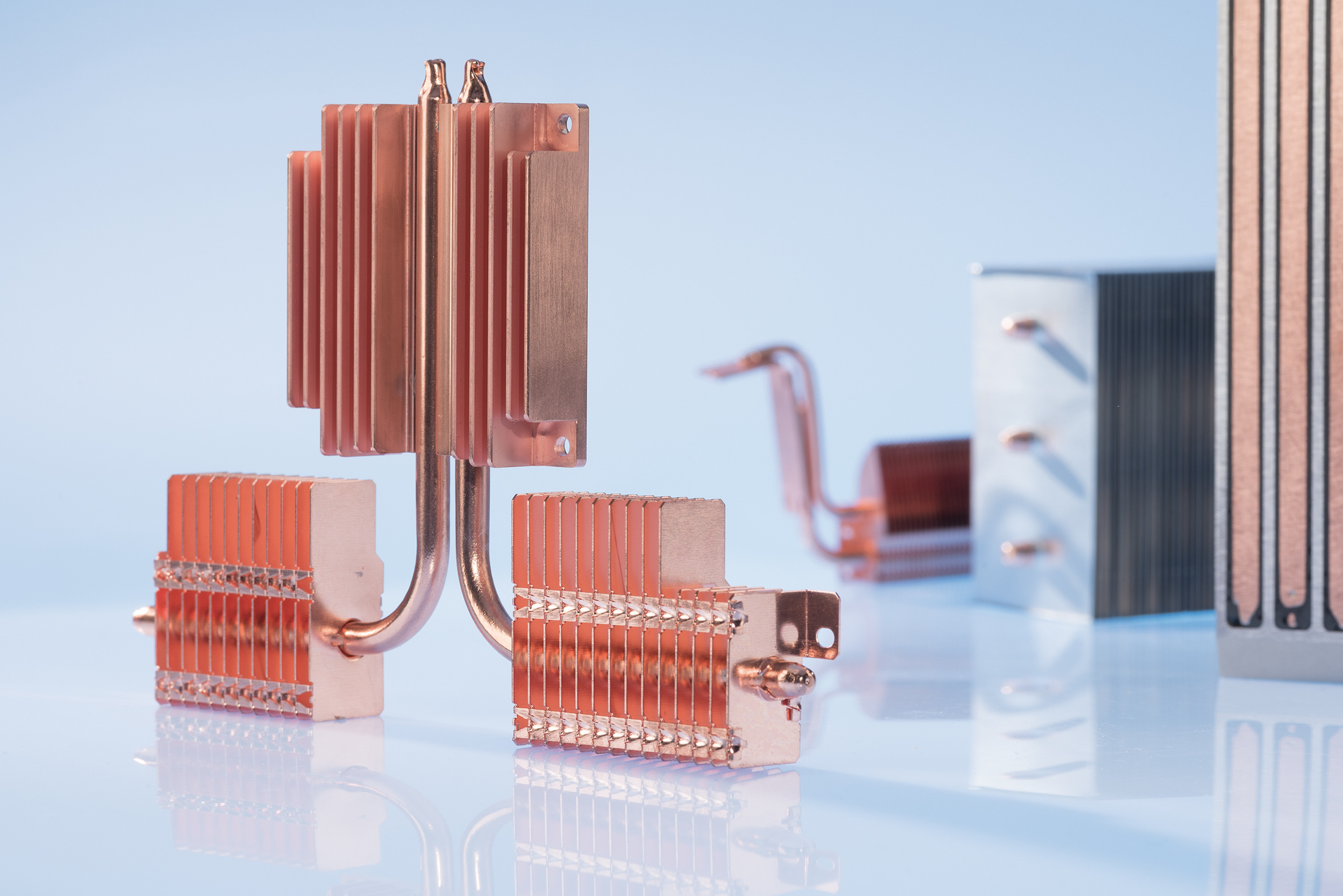 Industrial CPU Cooling with Heat Pipes
