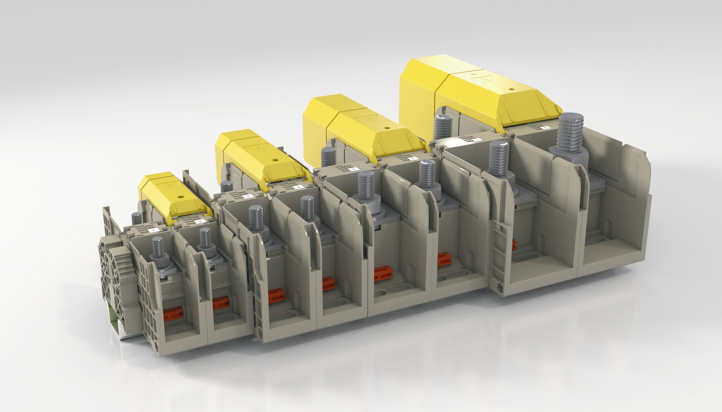 High-Power Stud Terminals