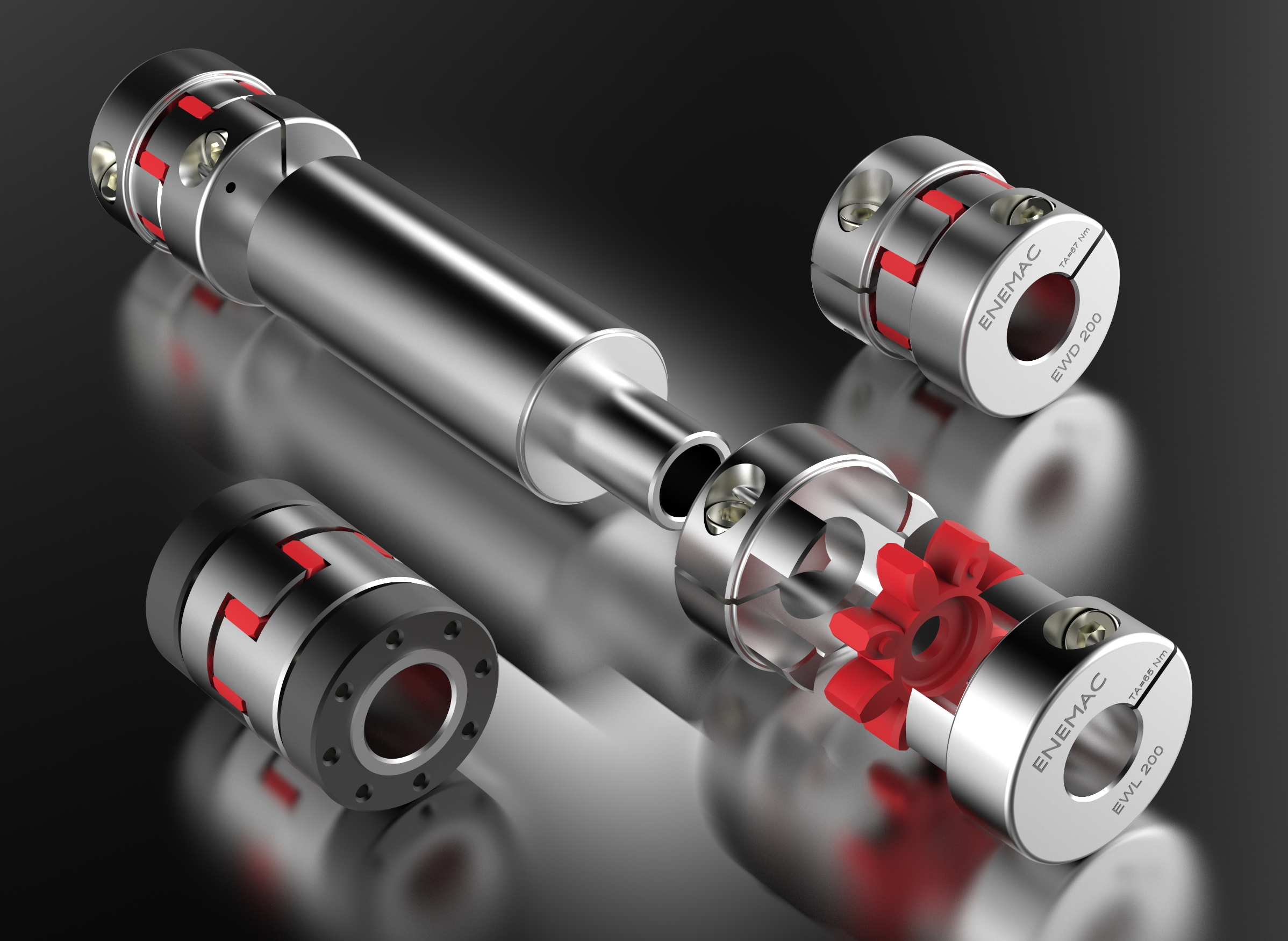 Compact Elastomer Couplings