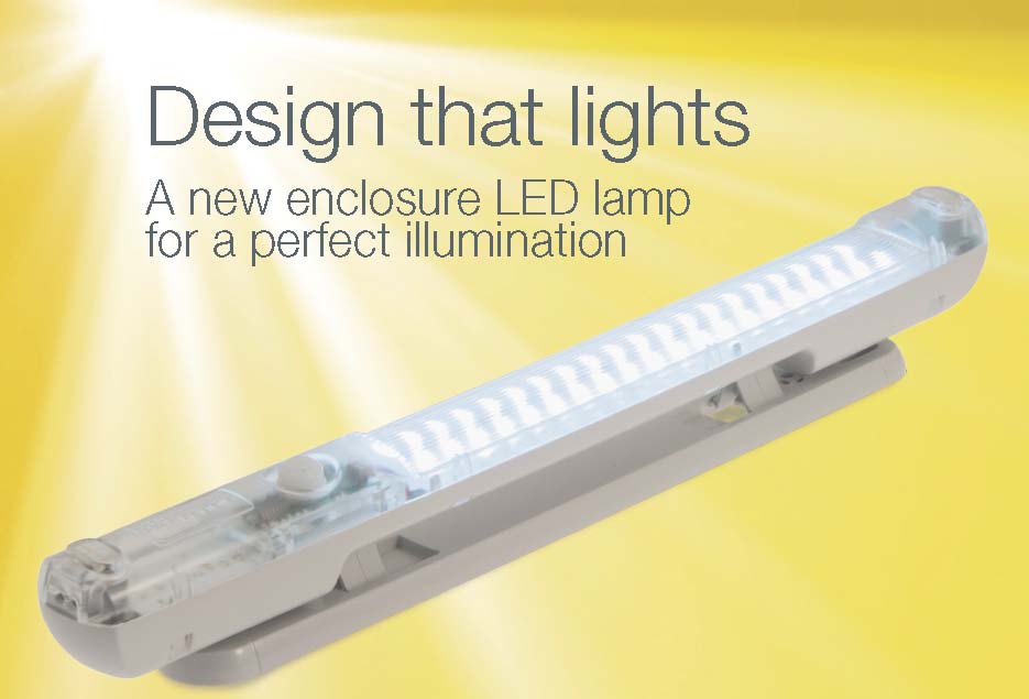 Enclosure LED Lamp for a Perfect Illumination