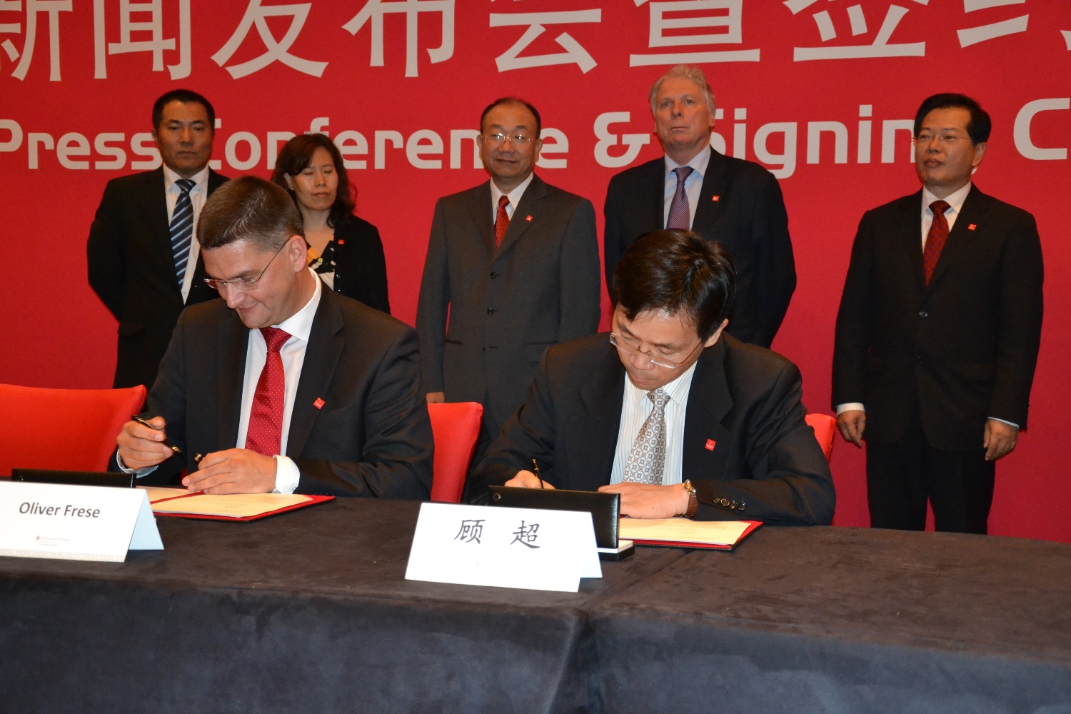 Partner Country China - Agreements Signed in Beijing