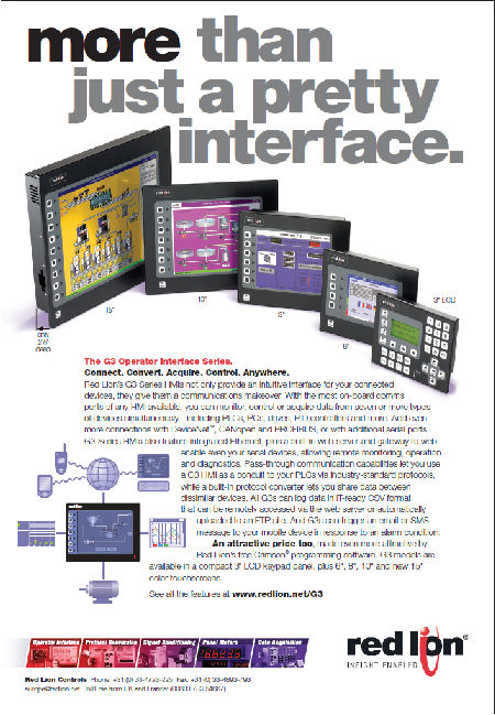 G3 Operator Interface Series