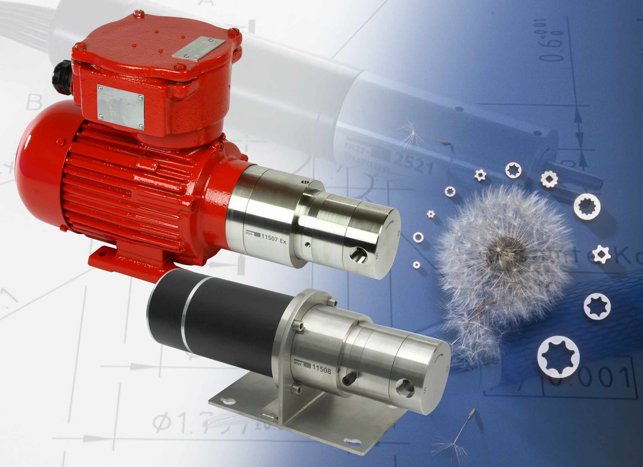 Ultra-compact Gear Pumps