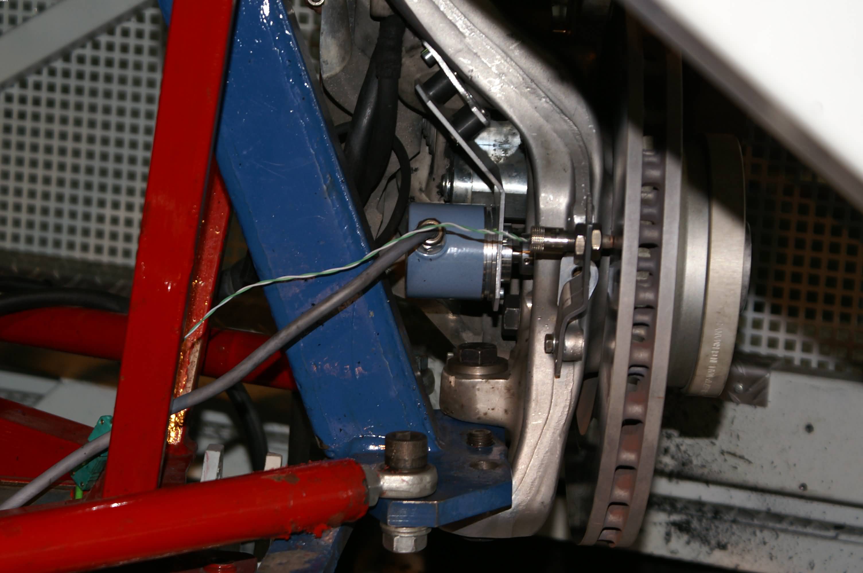 Encoders For Vehicle Test Rig