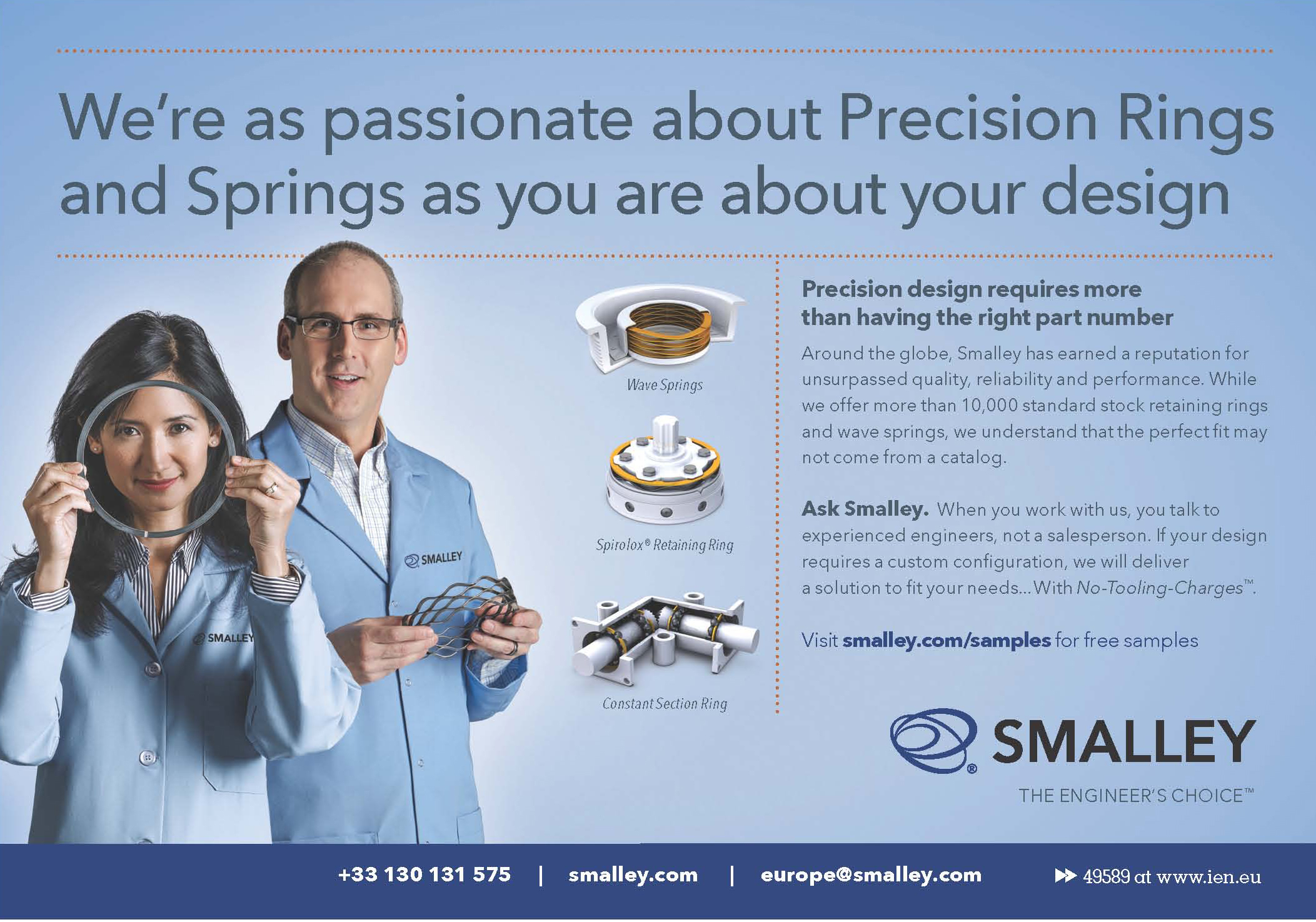 Passionate about Precision Rings and Springs