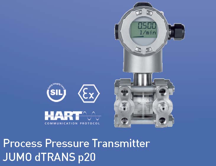 Process Pressure Transmitter for Hart Protocol Communication