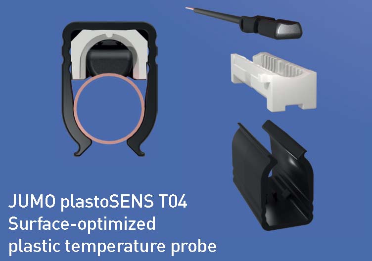 Surface-optimized Plastic Temperature Probe