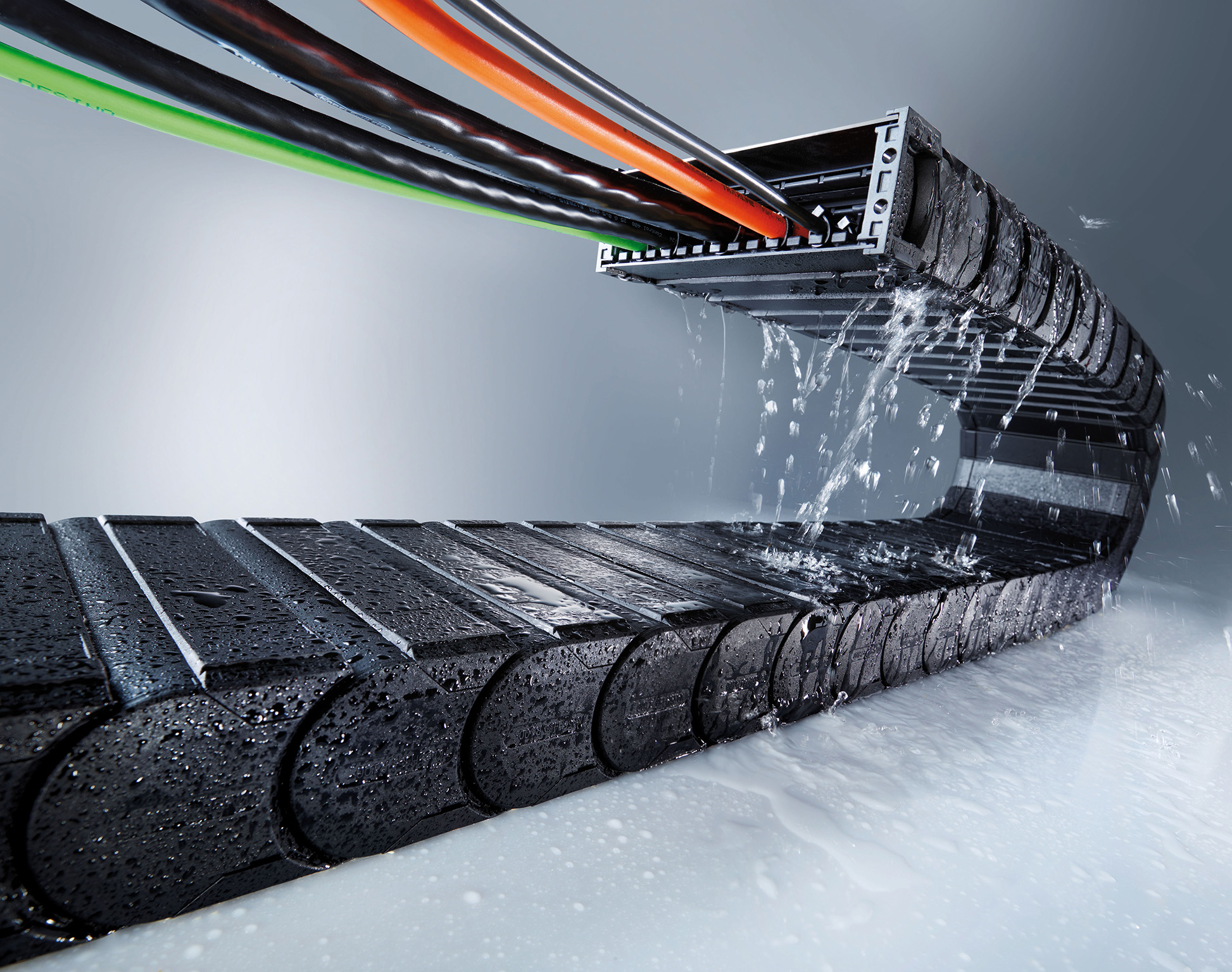 Solid Plastic Cable Carrier