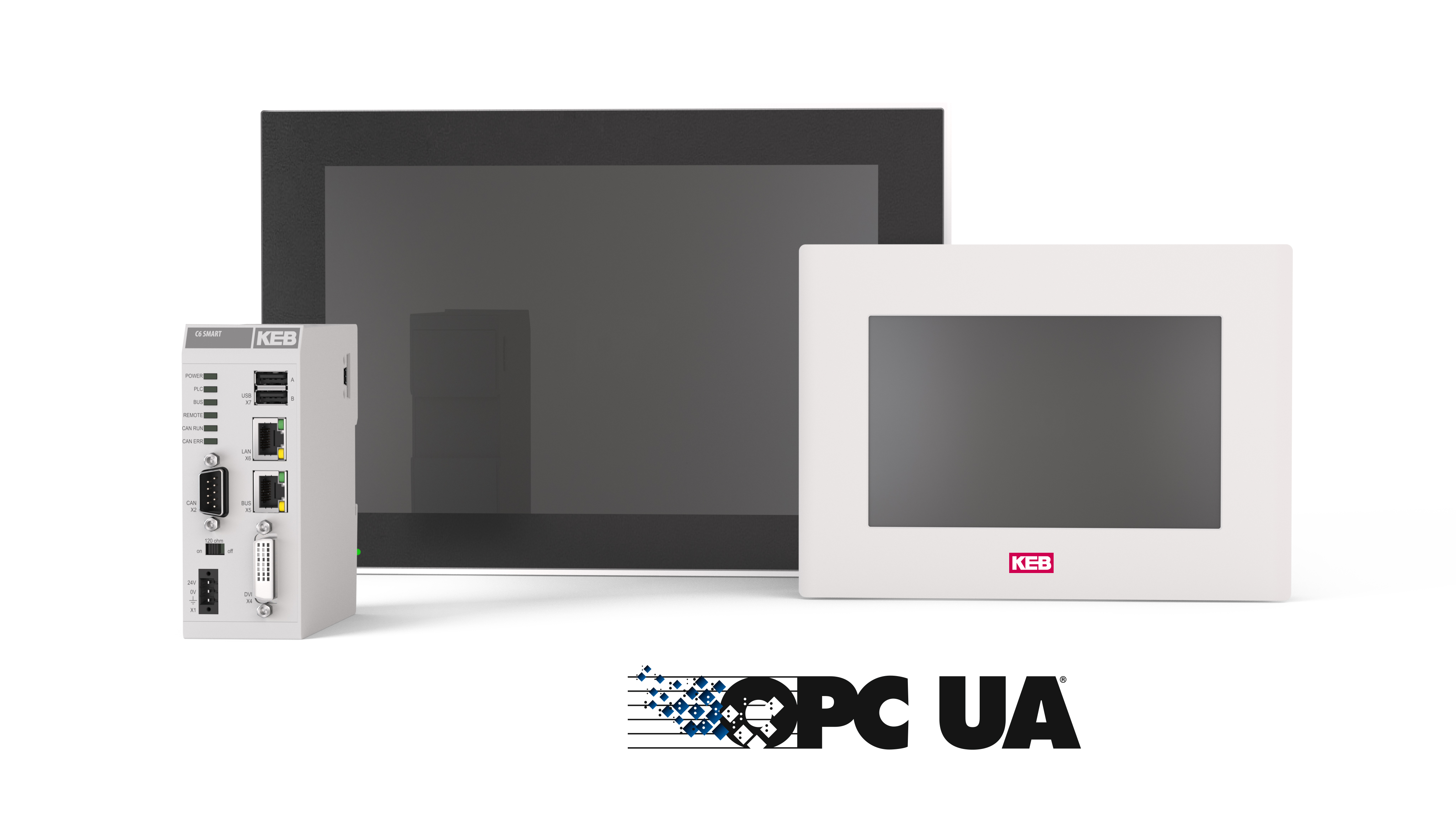 Compact DIN Rail IPC and Panel Variant with Touch Screen