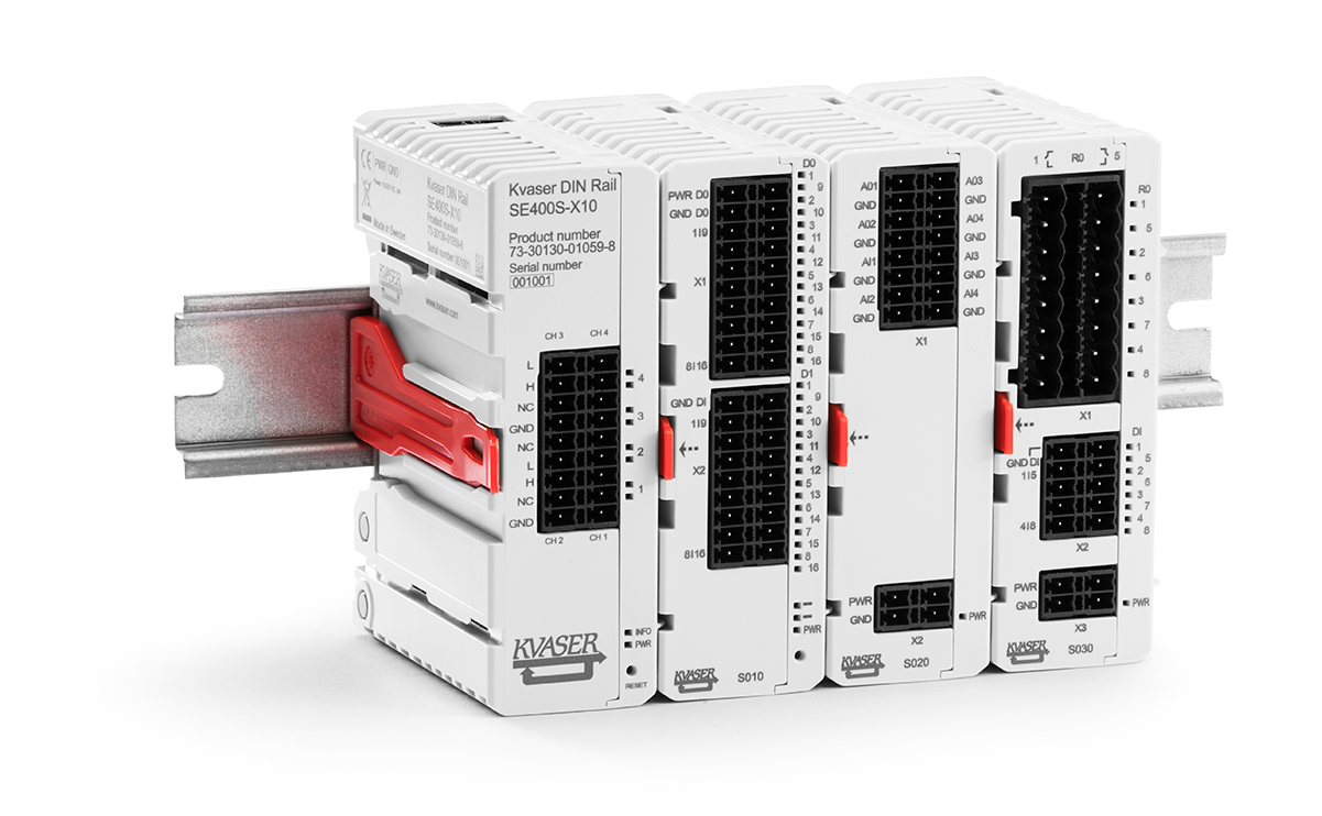 Ethernet to CAN/CAN FD Interface for DIN Rail Mounting