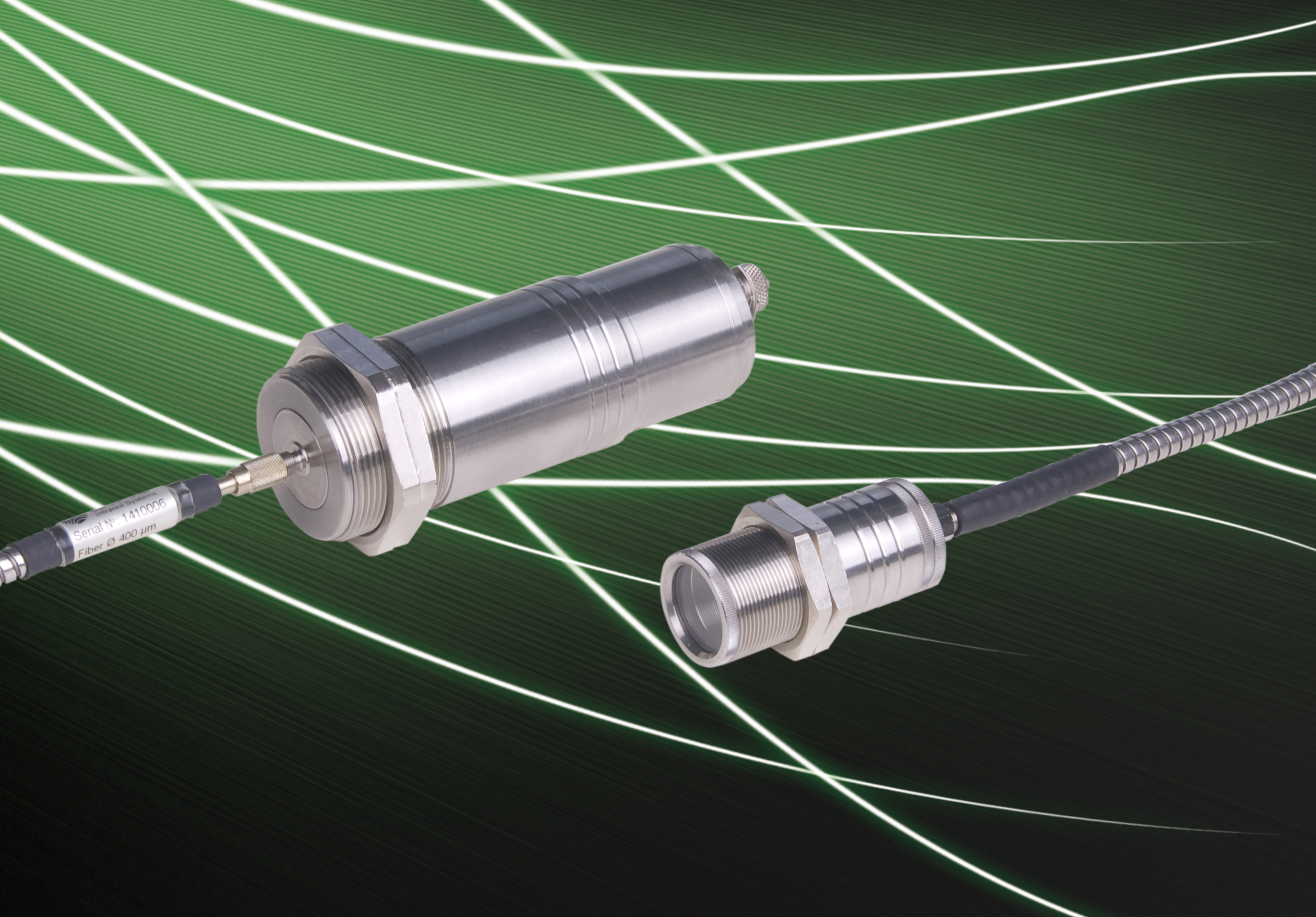 Pyrometers with Fibre Optics