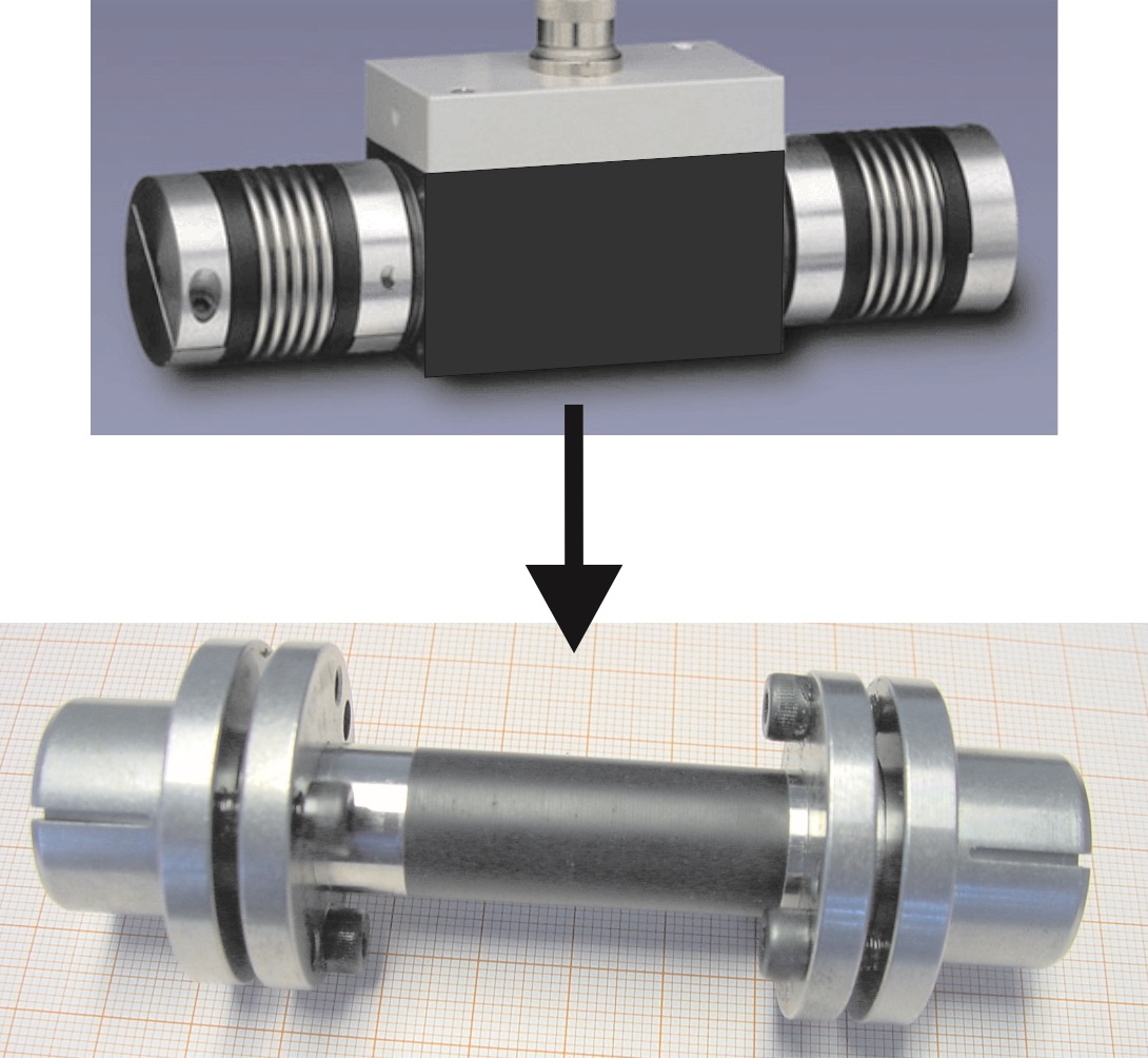Bearingless Torque Measuring Shaft