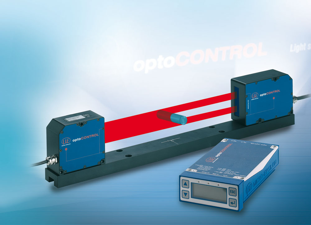 Measurement System with High Resolution LED Micrometer optoCONTROL 2600