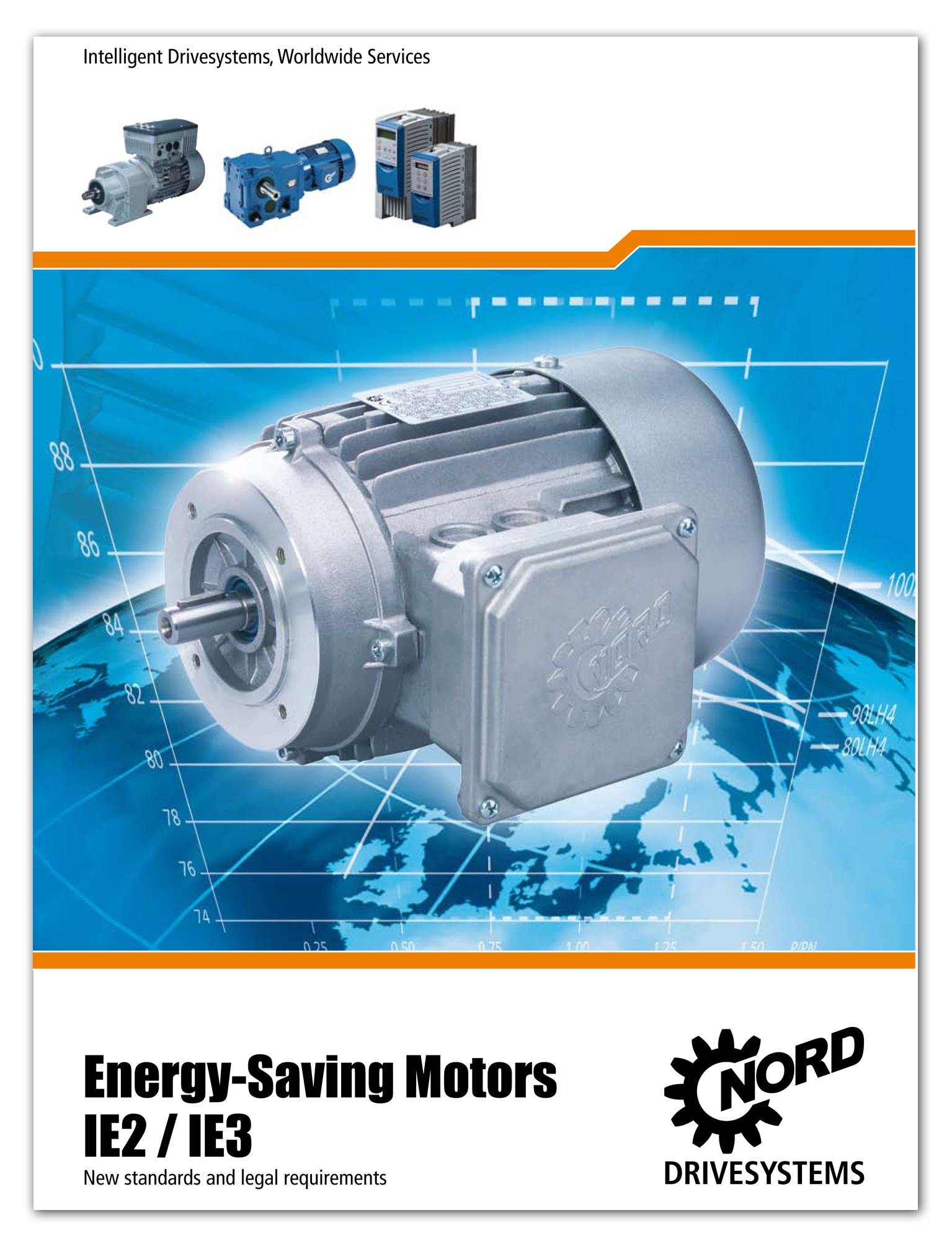 IE2-compliant Three-phase Motors