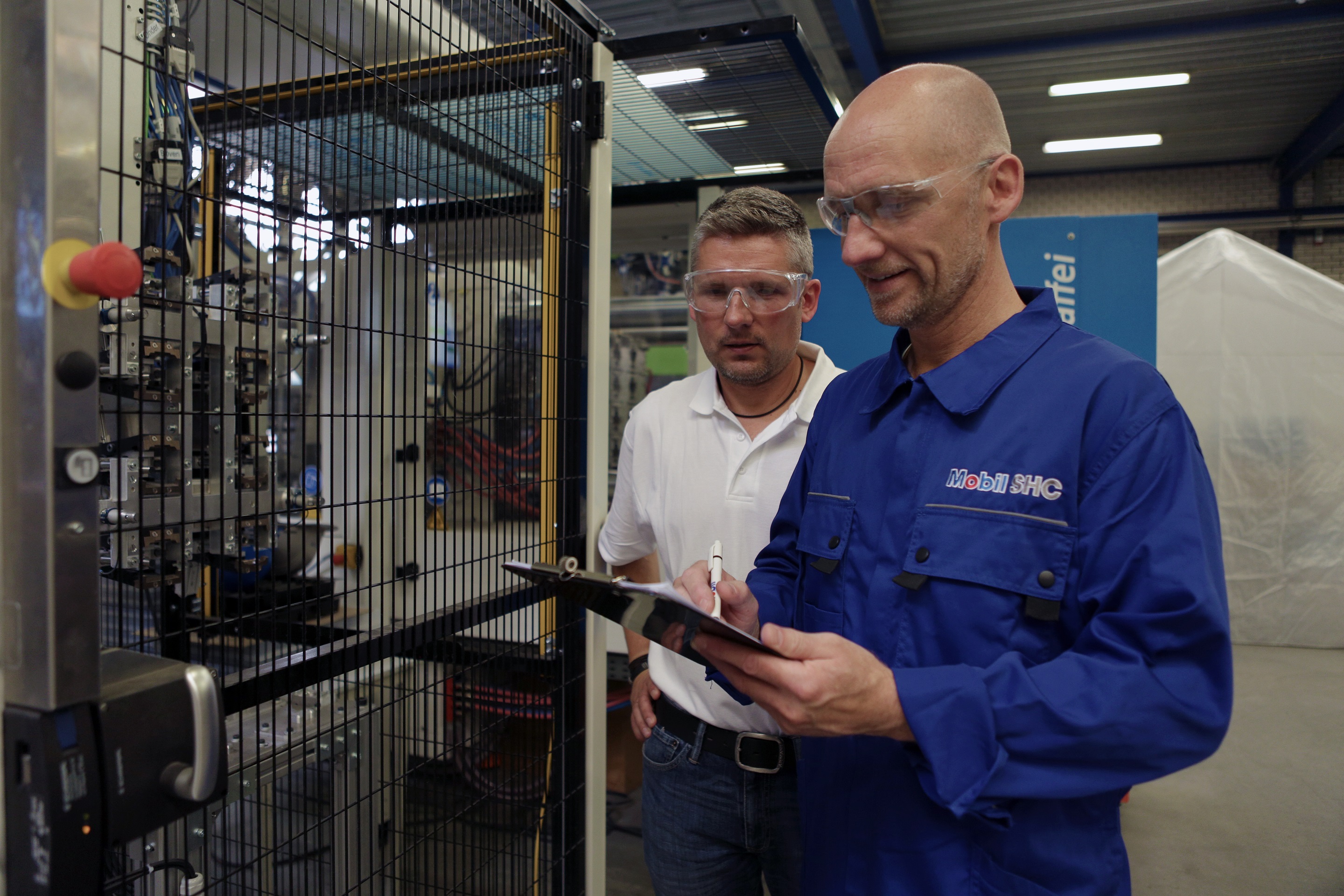 Injecting production into plastic process with high performance lubricants