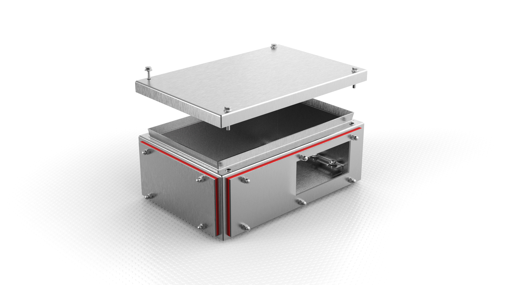 Stainless-Steel Flange Enclosure for Flexibility and Protection