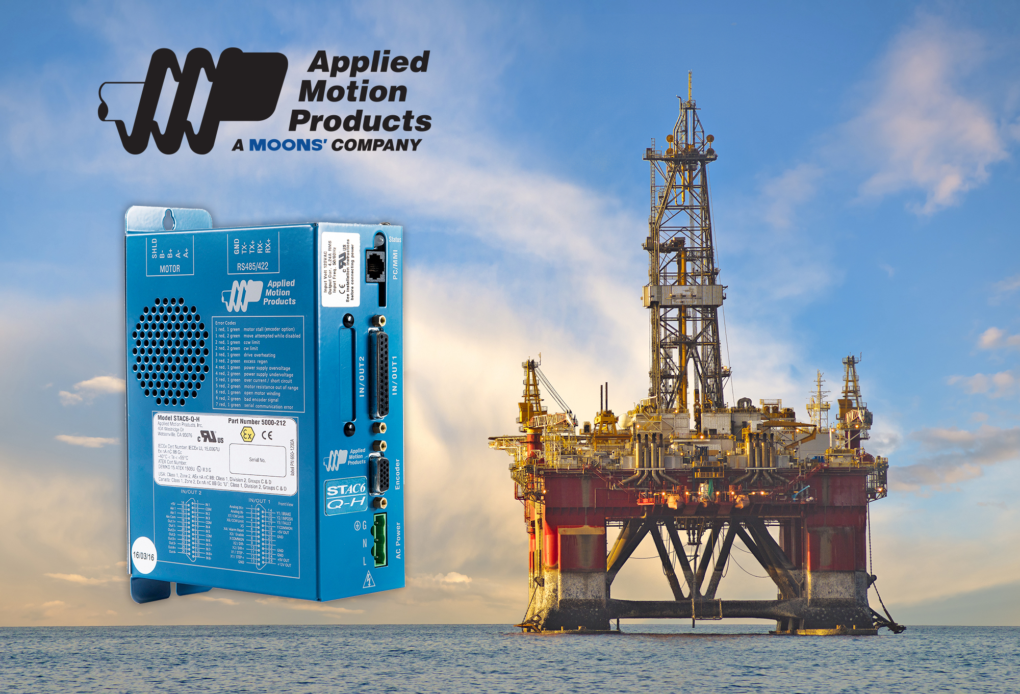 Stepper Drive for Hazardous Locations