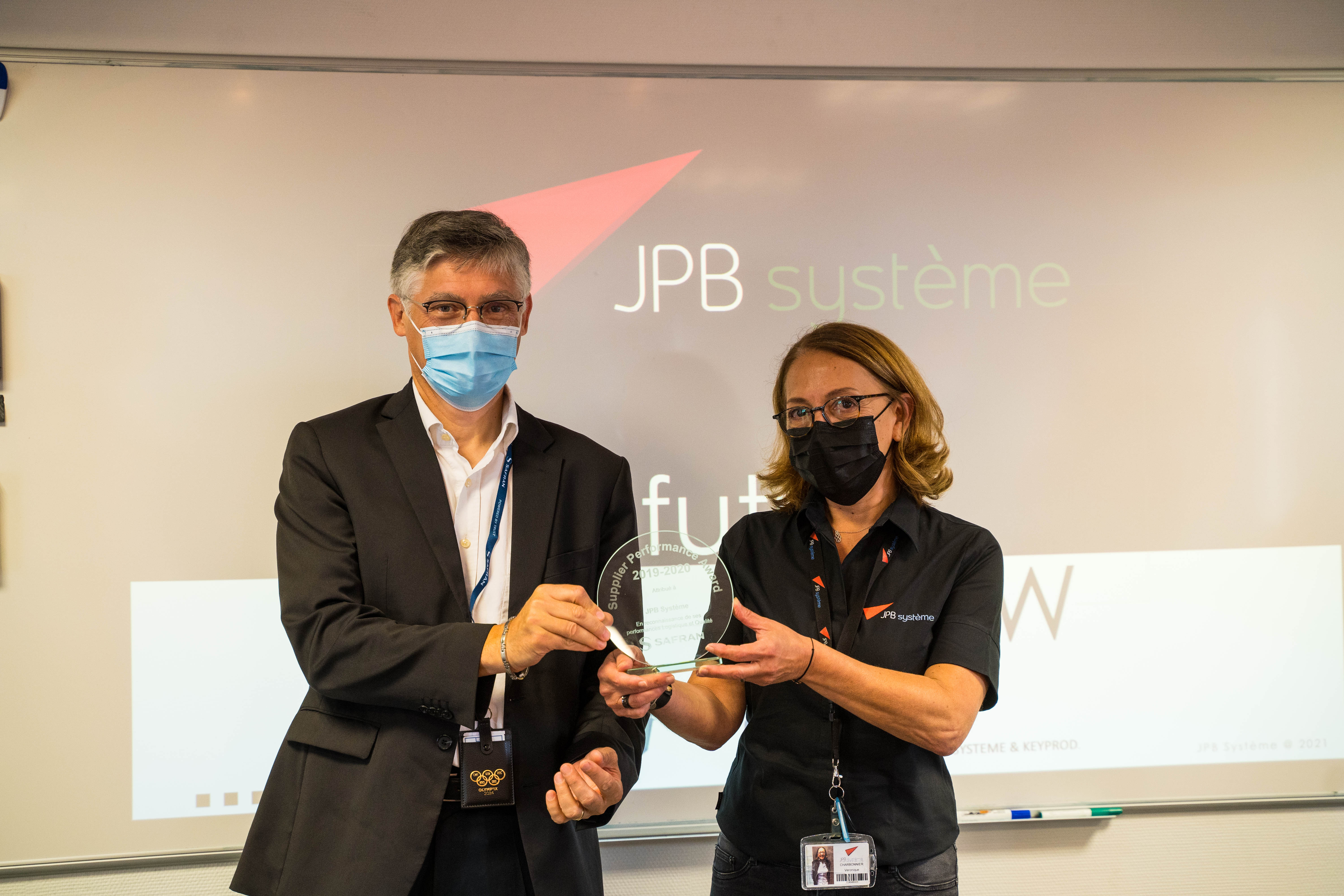 JPB Système Wins SAFRAN Supplier Performance Award Over 10 Years in a row