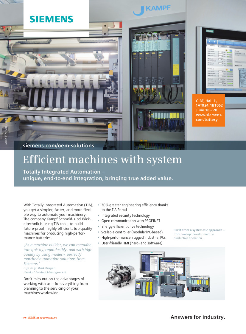 Totally Integrated Automation