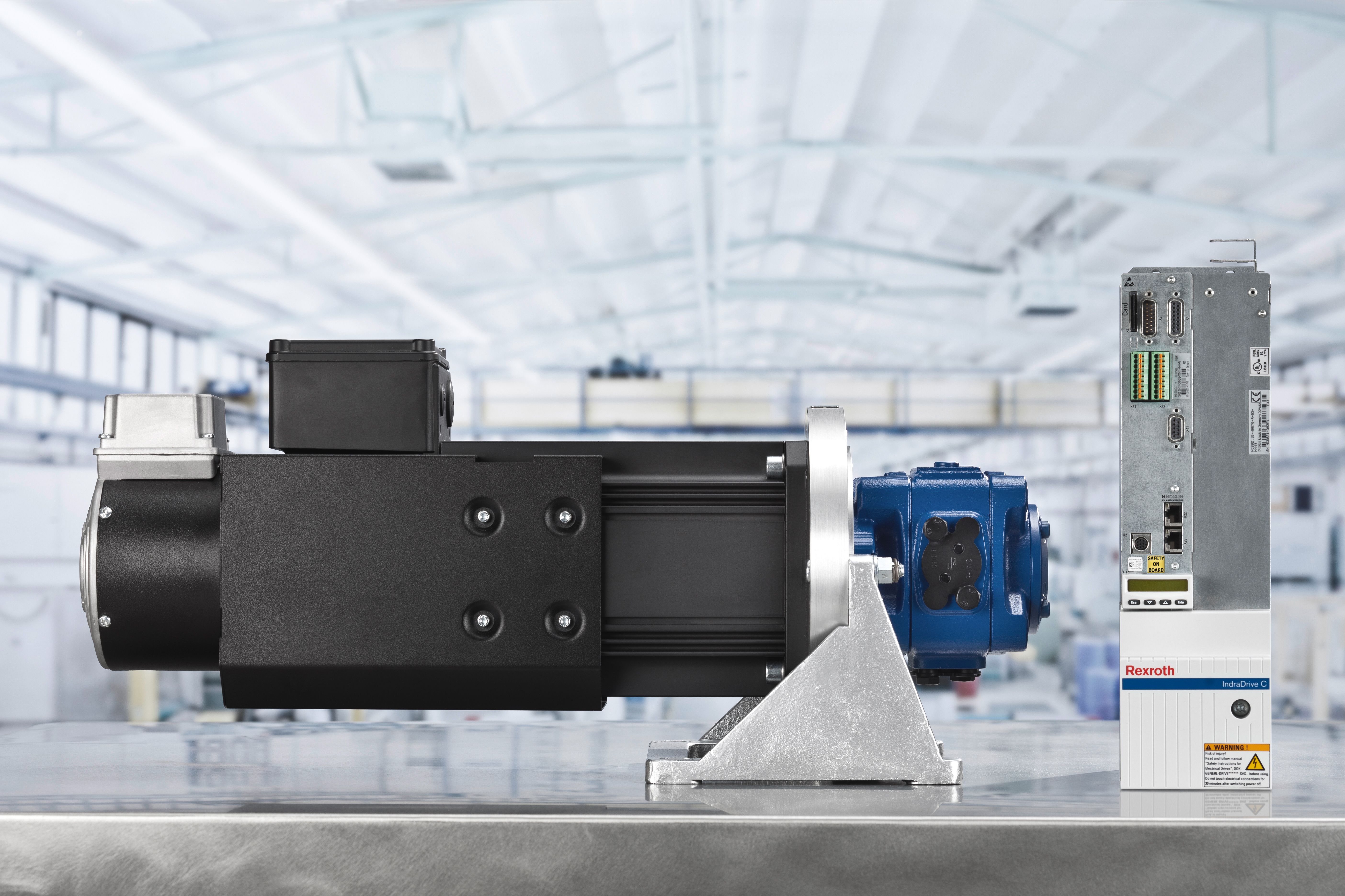 Ready-to-install variable-speed pump drive