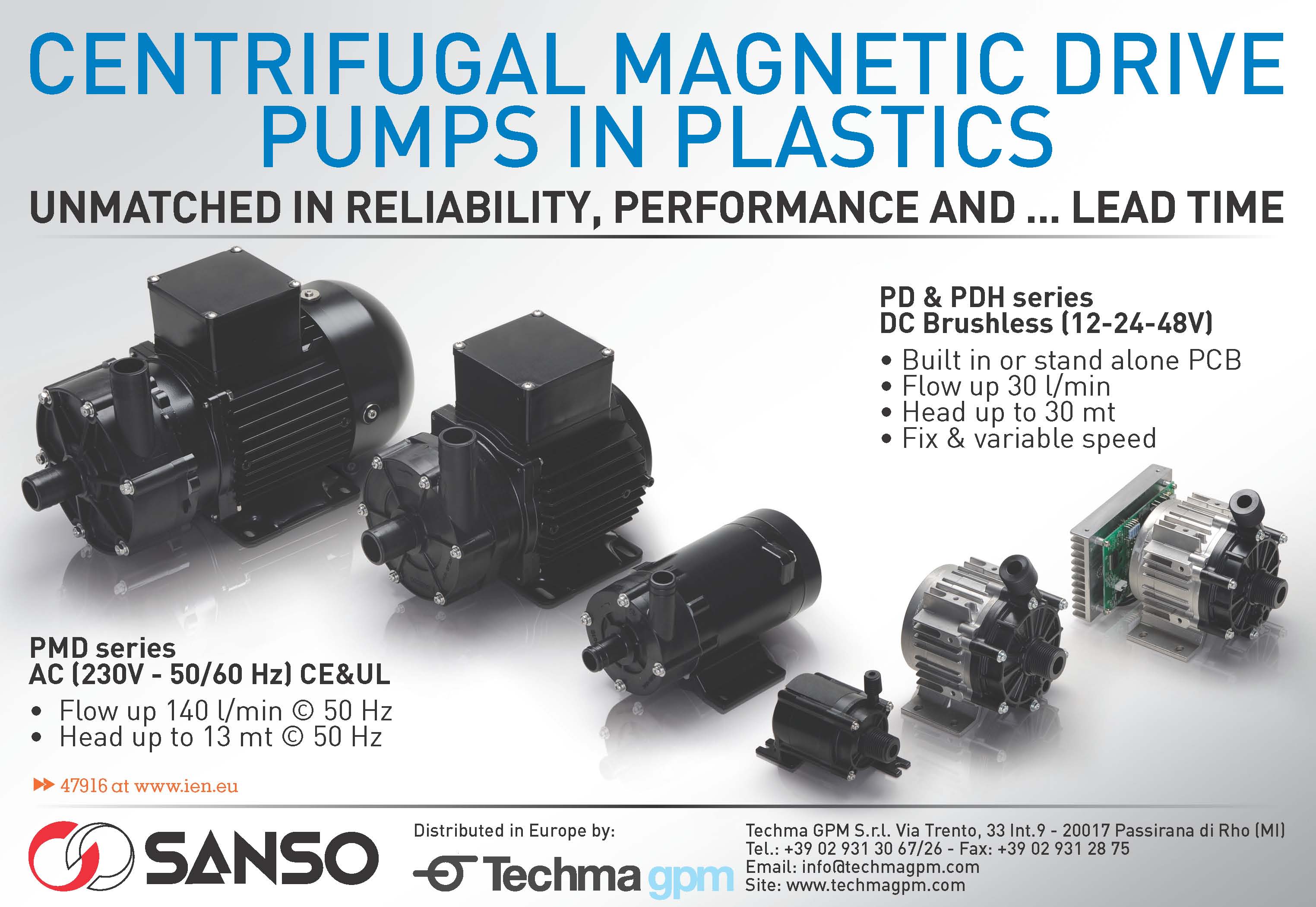 Magnetic Drive Centrifugal Pumps
