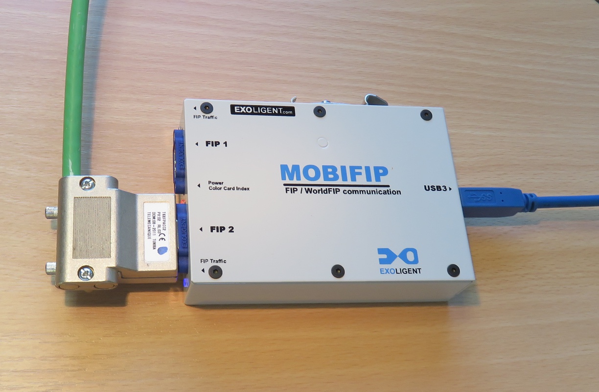 Card to Connect to the WorldFIP Network via USB