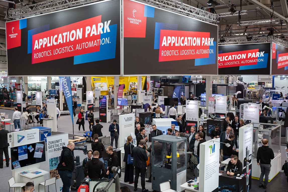 Application Park at Hannover Messe Shows off Diverse Robotics Applications