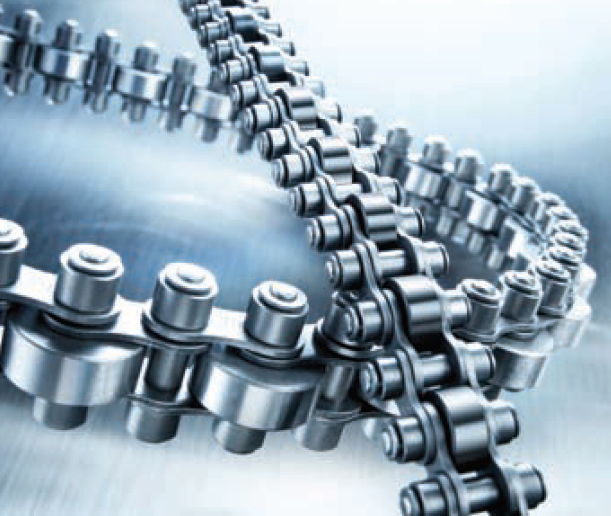 Accumulation chains for feed & assembly